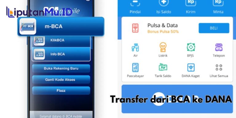 Cara Transfer dari BCA ke DANA, Lengkap dengan Kode Transaksi serta ...